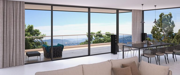 Aluminium Sliding Doors for Your Dream Penthouse